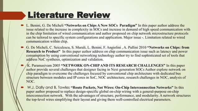 Congestion Aware Routing Algorithm Network On Chip Ppt