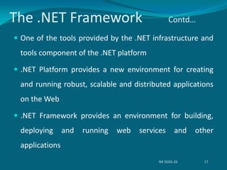 ppt about origin of .net technology .pdf | Operating Systems | Computer Software and Applications