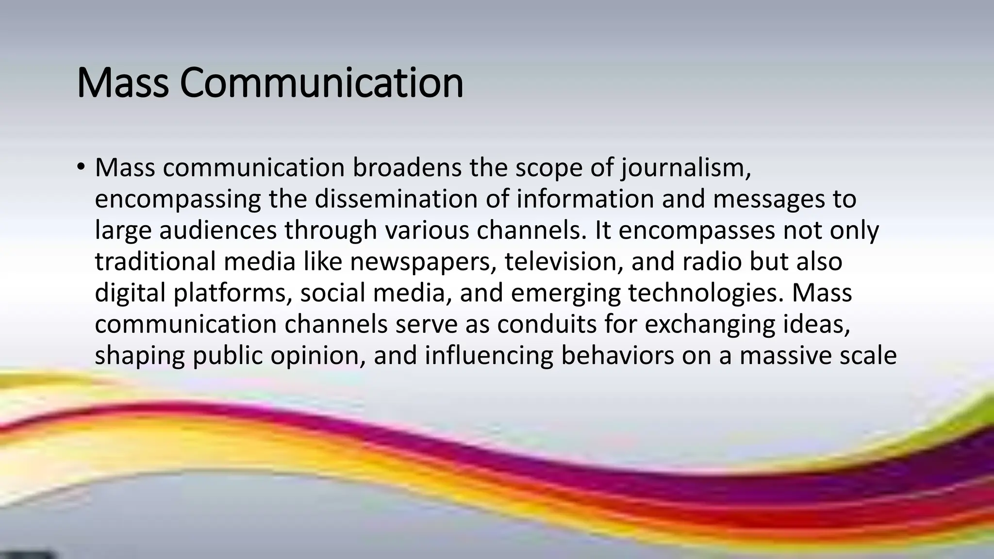 The Role of Social Media in Modern Journalism | PPTX