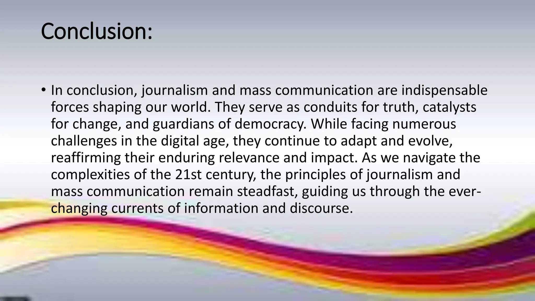 The Role of Social Media in Modern Journalism | PPTX