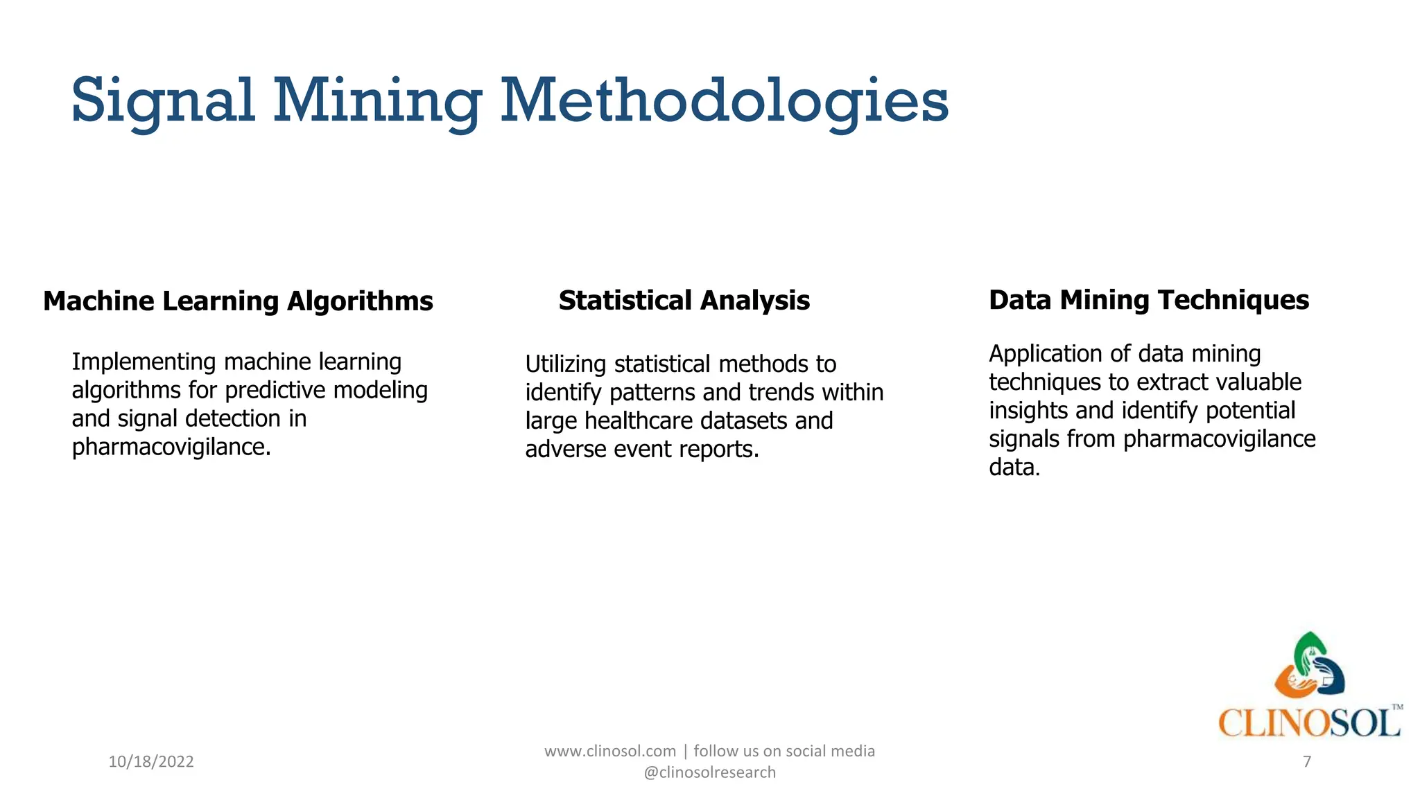 Presenting- Signal mining in Pharmacovigilance | PPT
