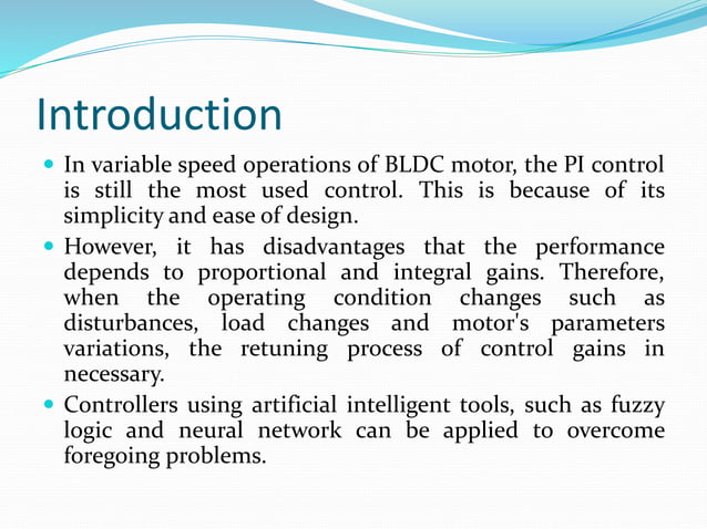 Torque Ripple Minimization using Fuzzy Logic | PPT