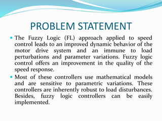 Torque Ripple Minimization using Fuzzy Logic | PPT