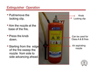 fire extinguisher complete details used in India | PDF