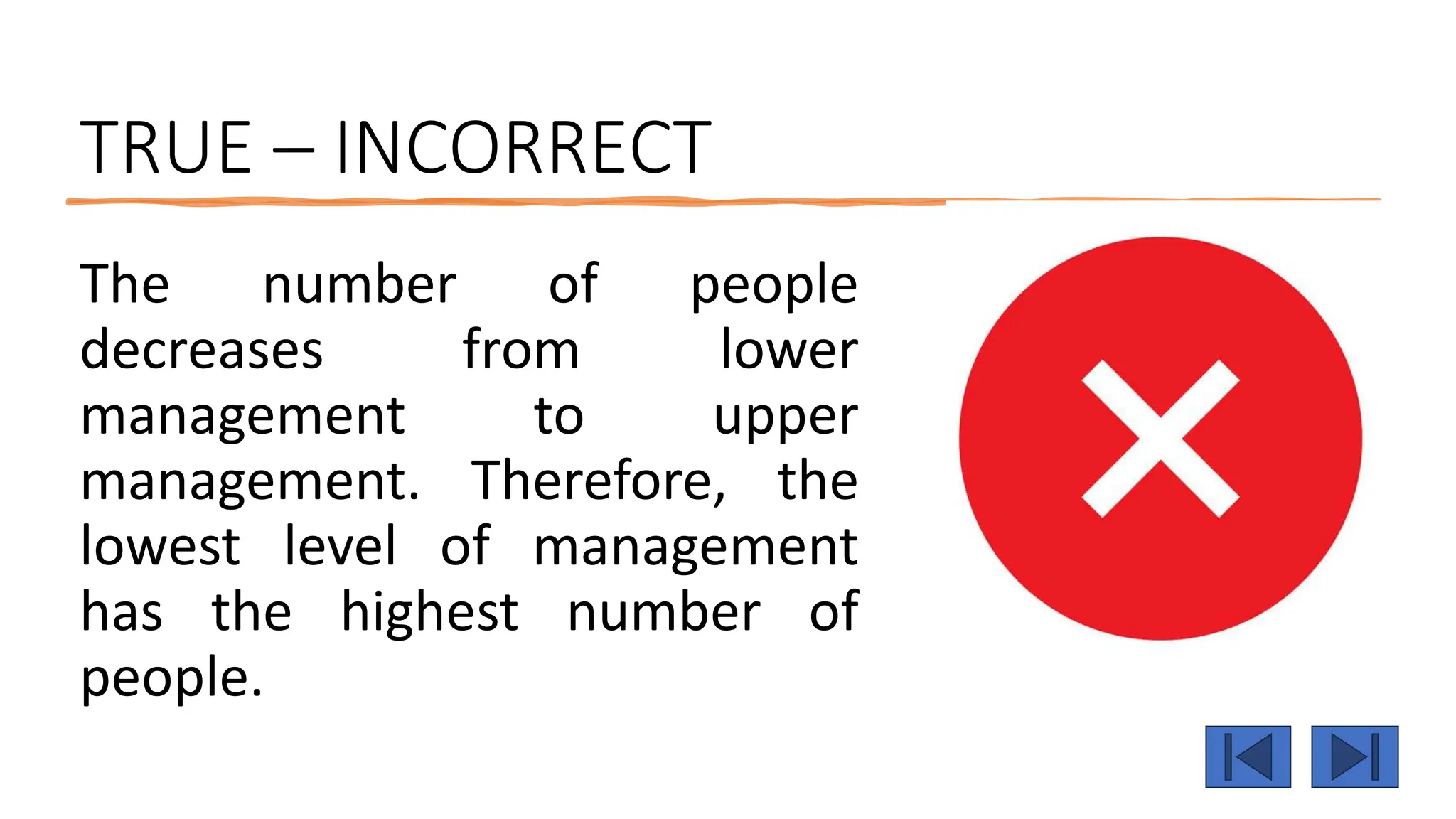 Hierarchy of management that covers different levels of management | PPSX