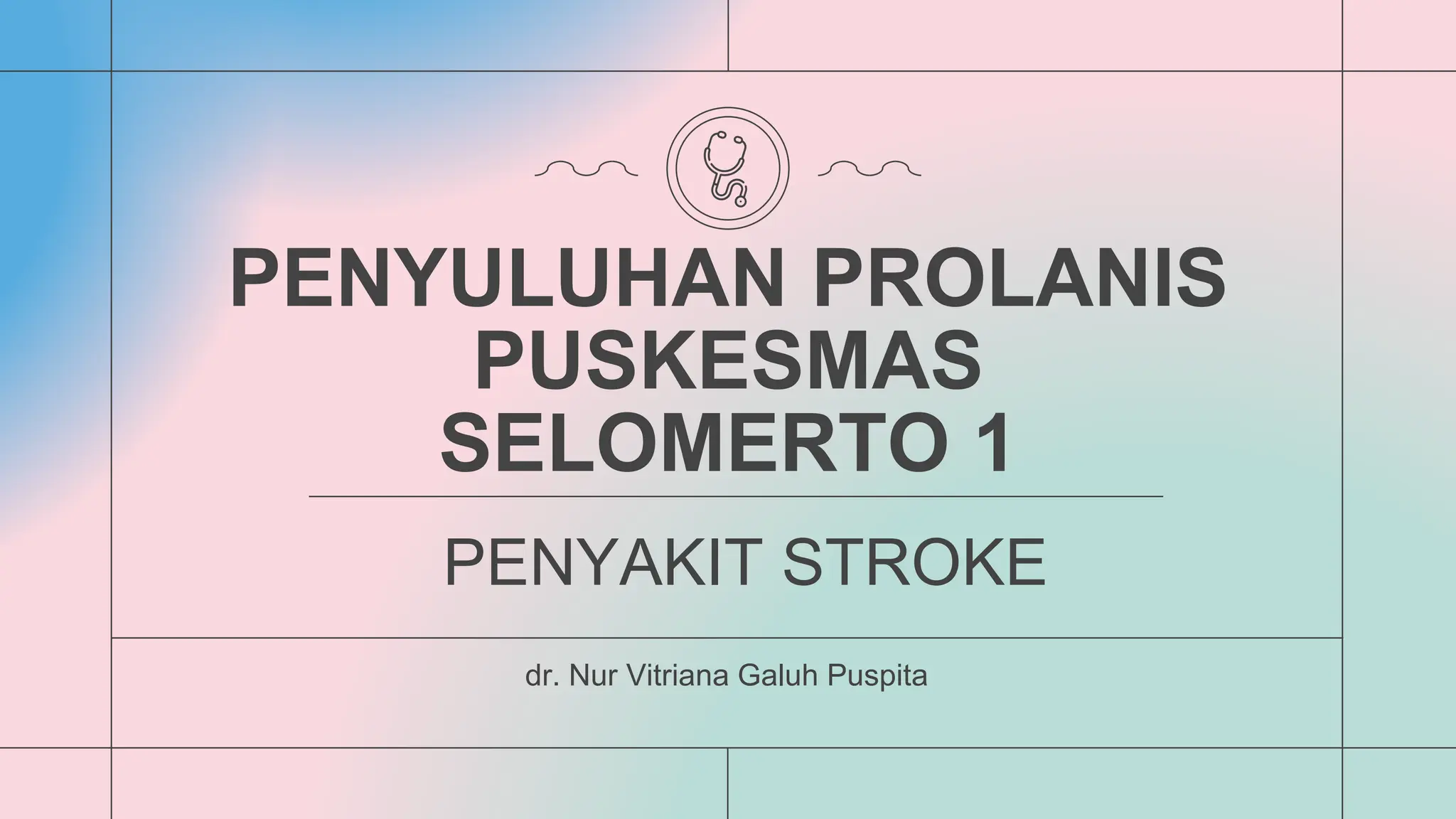 penyuluhan prolanis dengan pasien stroke | PPTX