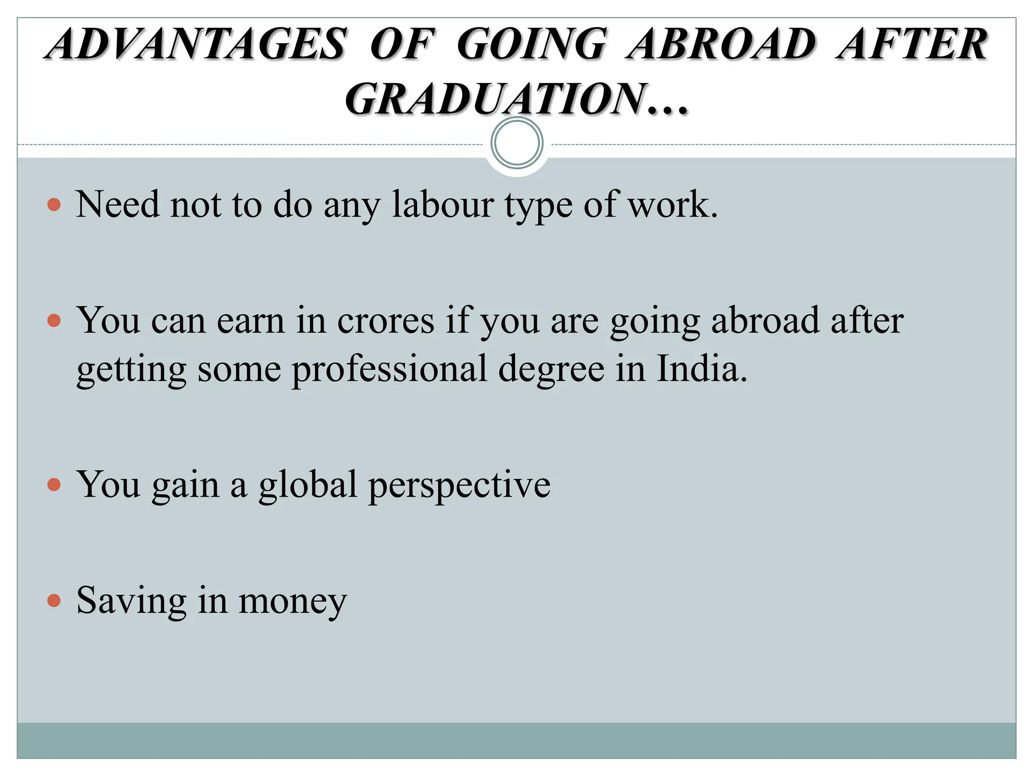 Career counseling presentation for commerce students | PPTX