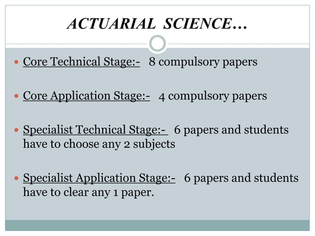 Career counseling presentation for commerce students | PPTX