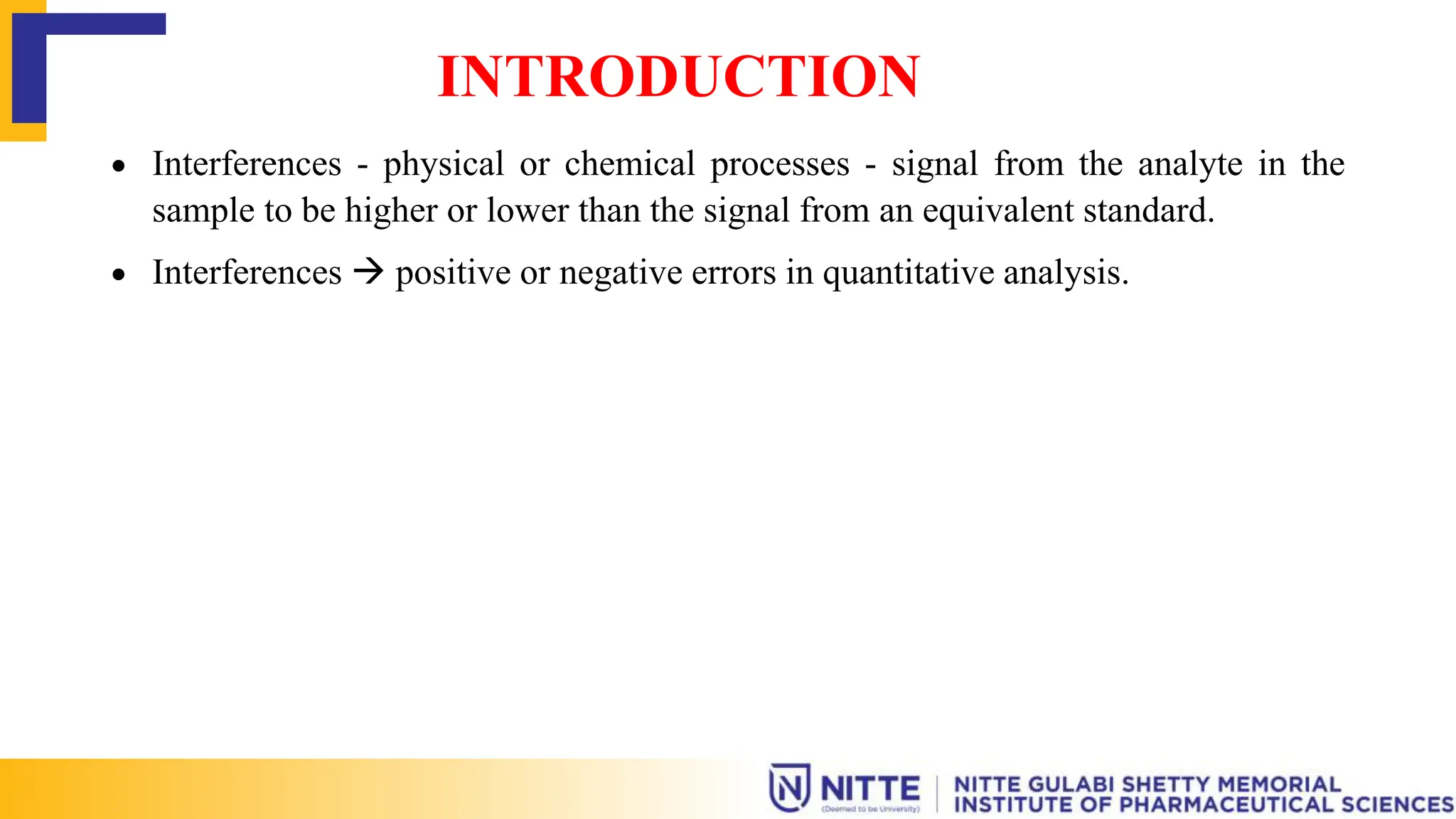 INTERFERENCES IN ATOMIC ABSORPTION SPECTROSCOPY (AAS) AND ATOMIC ...