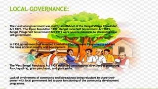 Decentralisation and local government in India | PDF