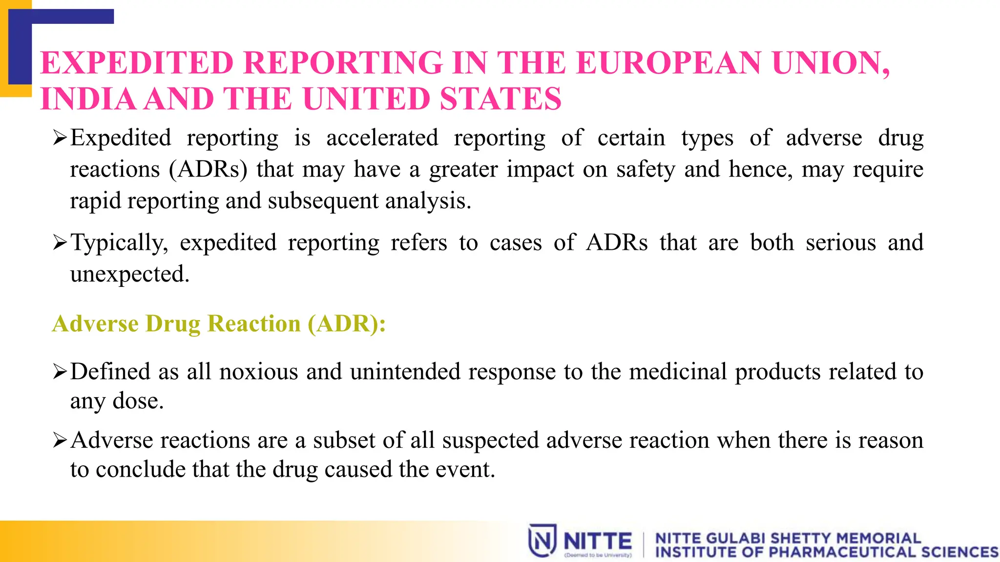 ROLE OF PHARMACOVIGILANCE IN CLINICAL TRIALS | PPTX