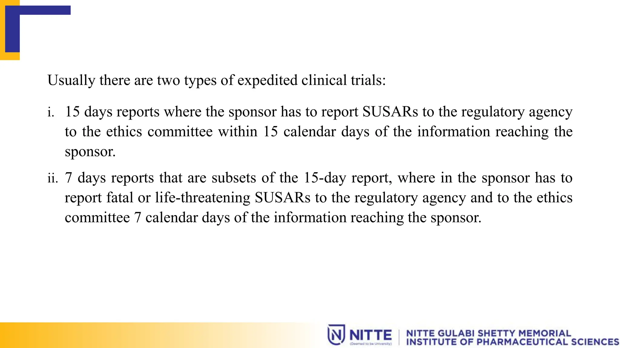 ROLE OF PHARMACOVIGILANCE IN CLINICAL TRIALS | PPTX