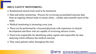 ROLE OF PHARMACOVIGILANCE IN CLINICAL TRIALS | PPTX
