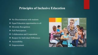 Inclusive Education: Conceptual Framework and its Importance | PPTX