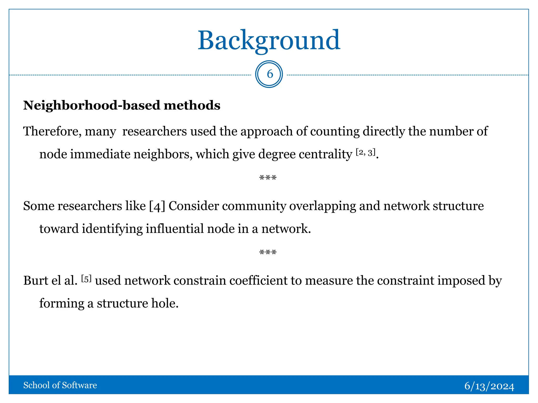 Identifying Most Powerful Node In Complex Networks A Triangle Graph Decomposition Approach Ppt