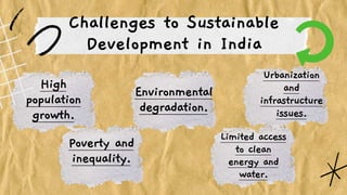Sustainable development, " Ensuring a better future for All" | PPTX
