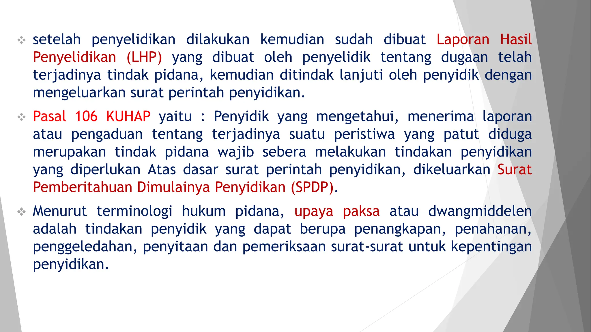 PPT SISTEM PERADILAN PIDANA SEMESTER ENAM | PPTX