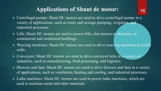 Presentation on Excided Shunt DC Motor.pptx