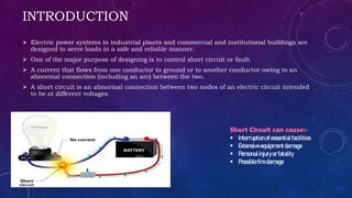 PPT.pptx is a presentation on short circuit indicator project | PPTX