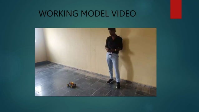 Gesture Controlled Car Presentation Using esp 32 | PPTX