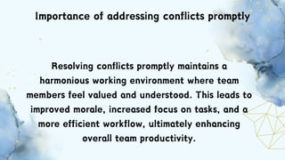 Conflict Resolution in organisation behaviour | PPT