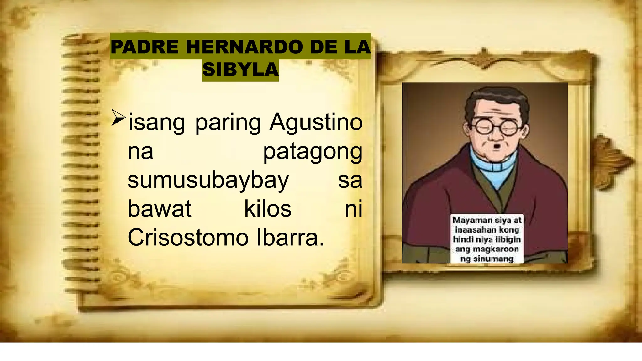 Mga Tauhan ng Noli Me Tangere Power Point Presentation | PPTX