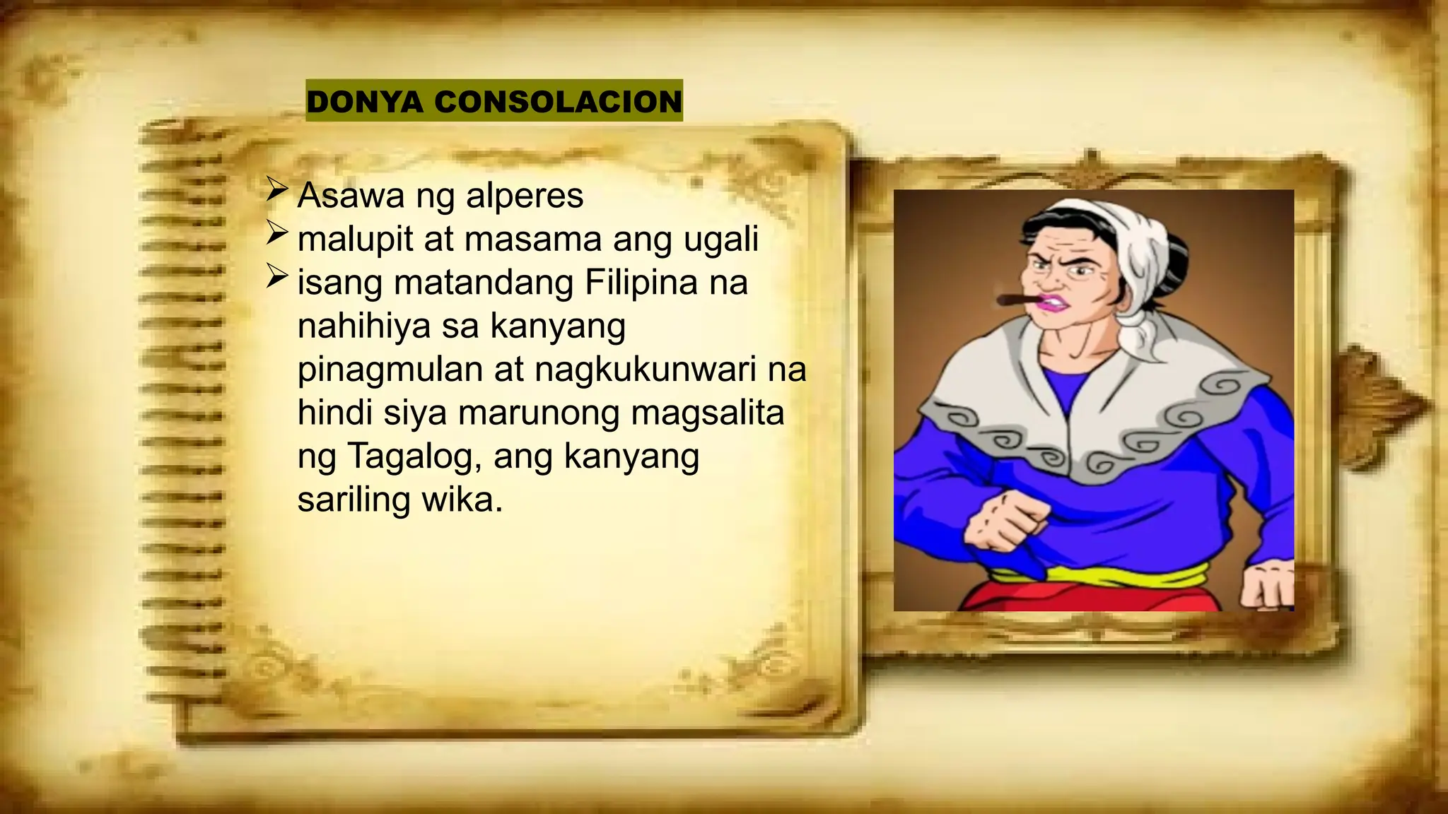 Mga Tauhan ng Noli Me Tangere Power Point Presentation | PPTX