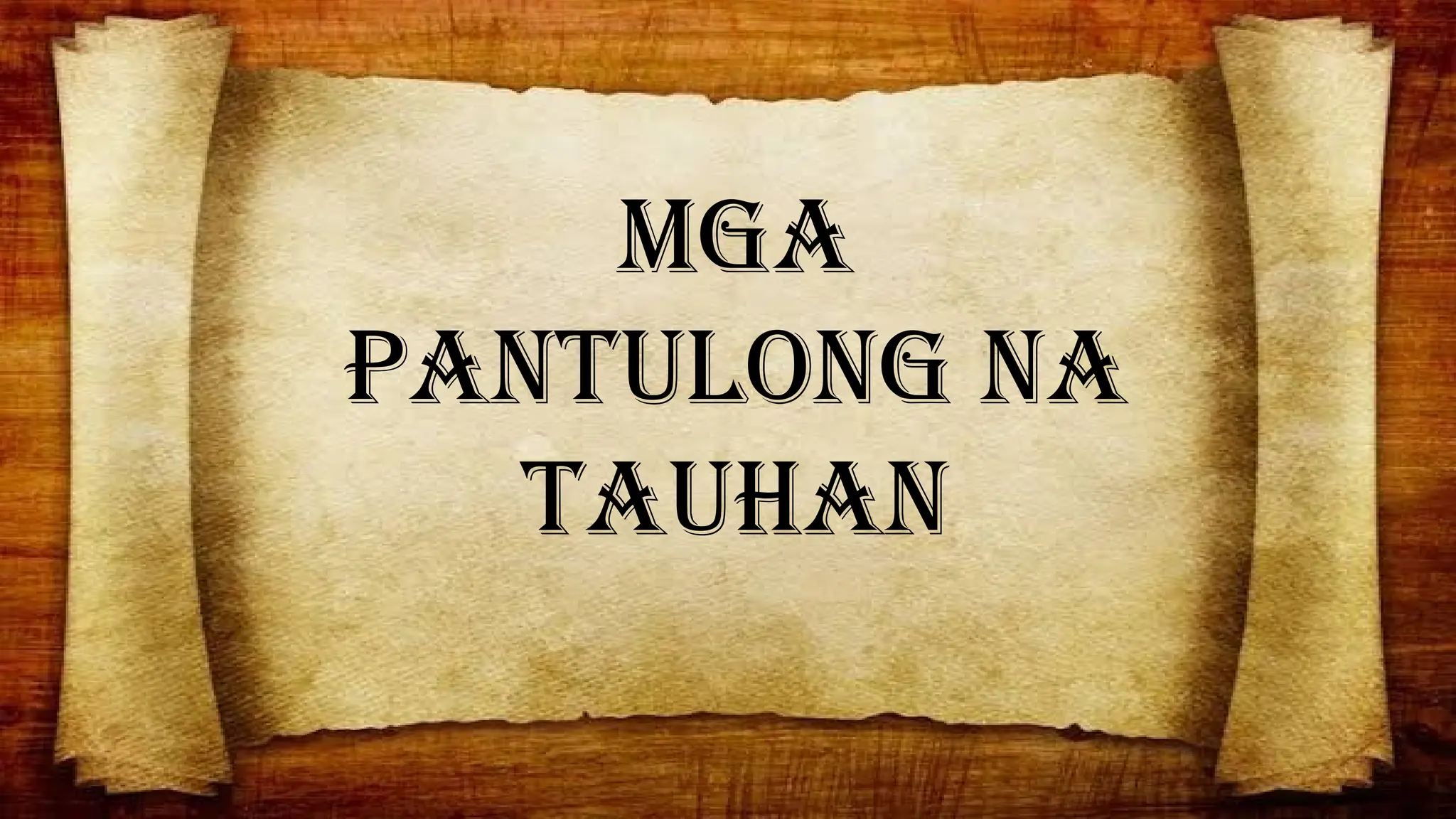 Mga Tauhan ng Noli Me Tangere Power Point Presentation | PPTX