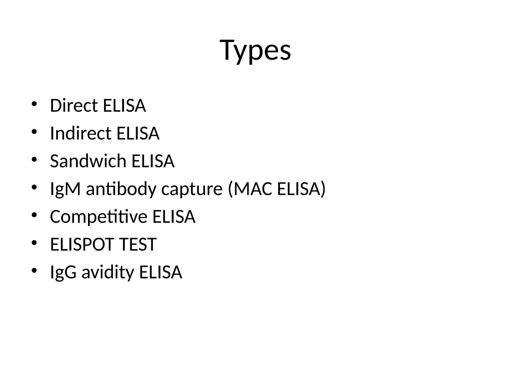 Presentation on ELISA - Principle,Types.pptx