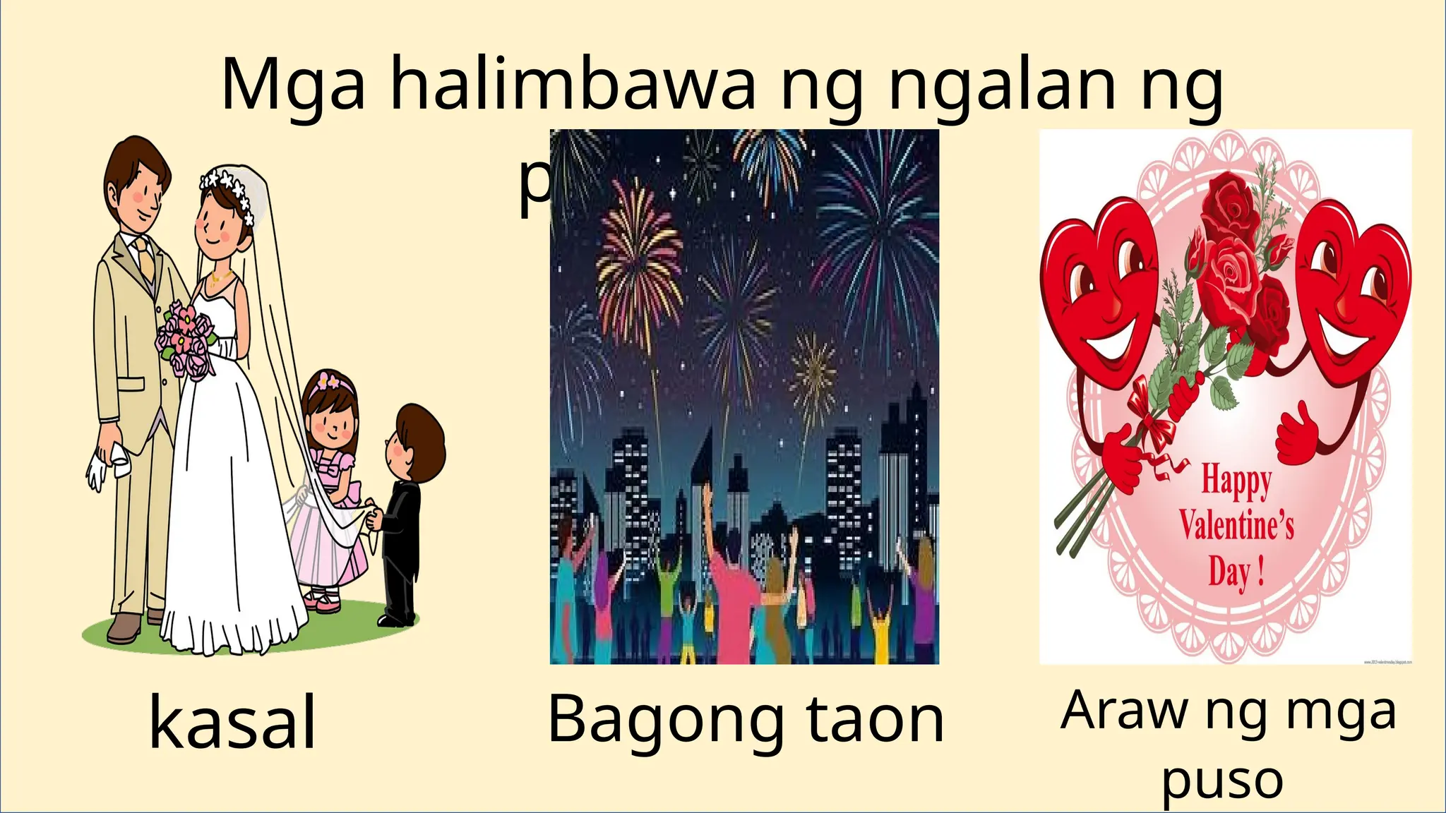 PPT. Pangngalan.pptx Tumutukoy sa ngalan ng tao, bagay, hayop, lugar at ...