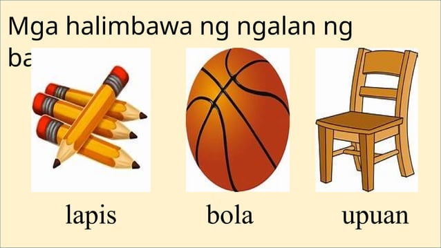 PPT. Pangngalan.pptx Tumutukoy sa ngalan ng tao, bagay, hayop, lugar at pangyayari | PPTX