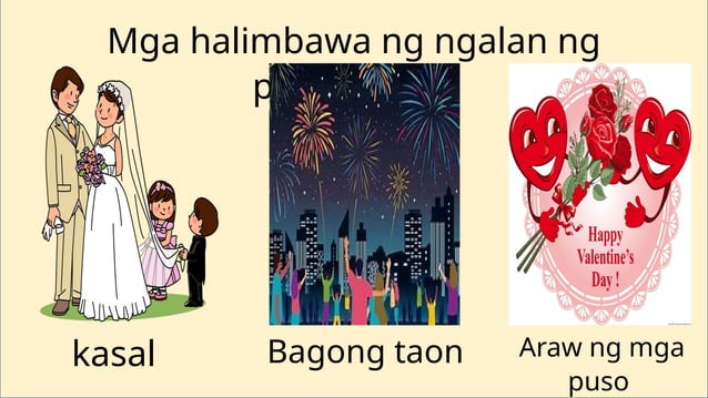 PPT. Pangngalan.pptx Tumutukoy sa ngalan ng tao, bagay, hayop, lugar at pangyayari | PPTX