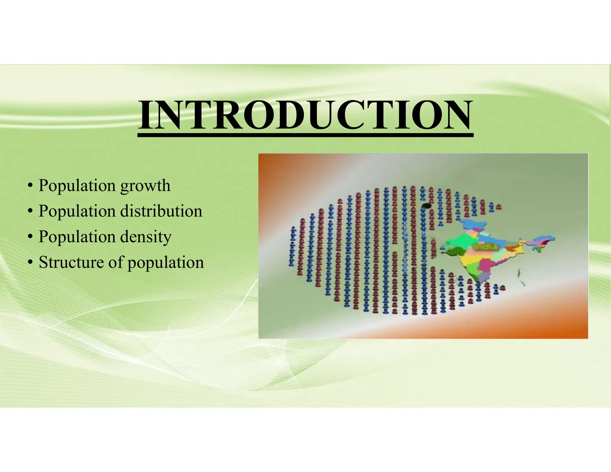 Importance of Studying Population : density population etc. | PPT
