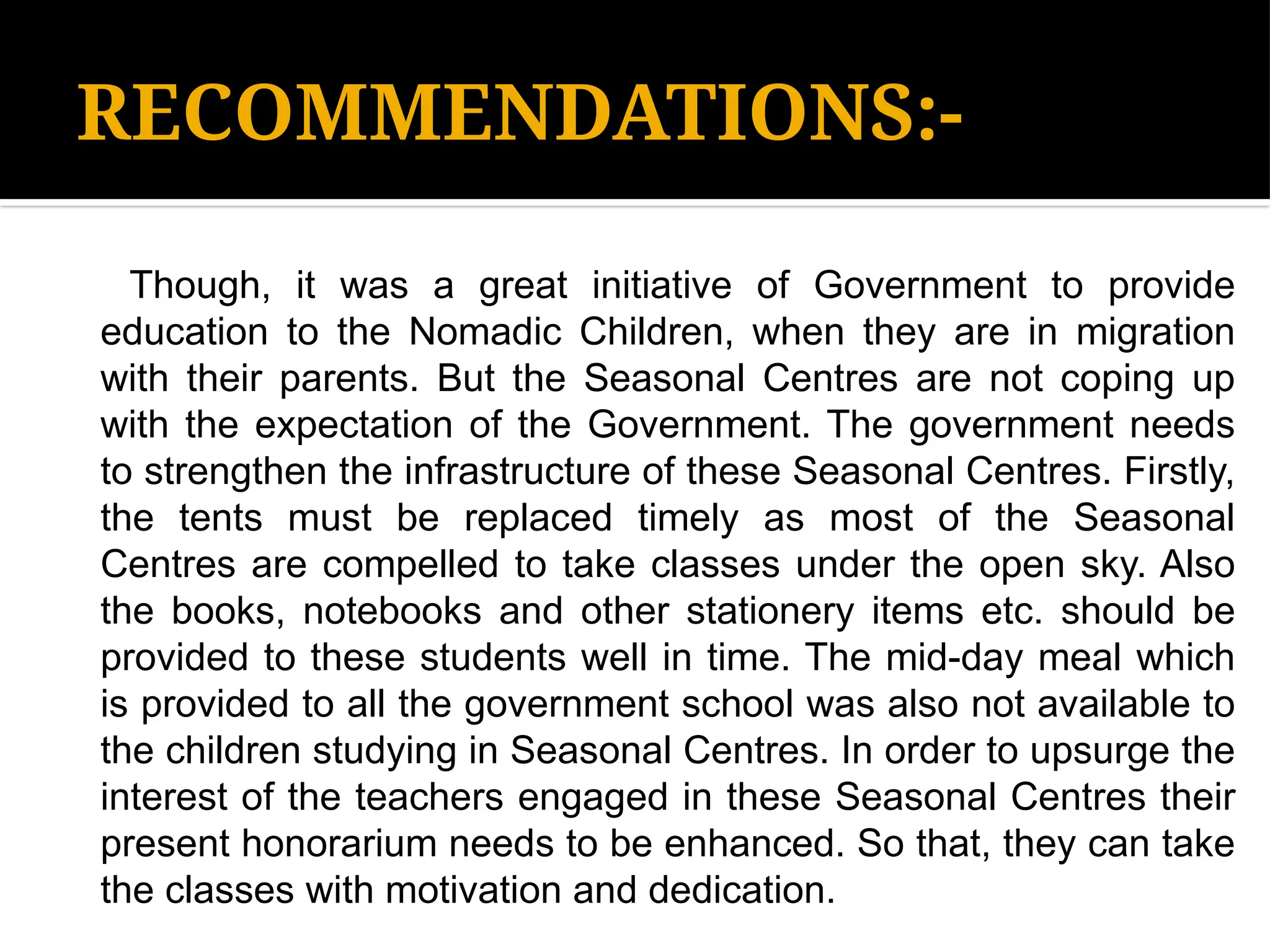 SEASONAL MIGRATION OF NOMADS AND ITS EFFECTS | PPT