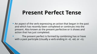 English Grammar Present Perfect Tense.pptx