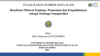 Kajian Sumber Daya Alam Pemurnian Tembaga.pptx