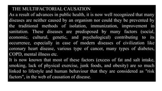 Concepts of causation of disease screen | PPTX