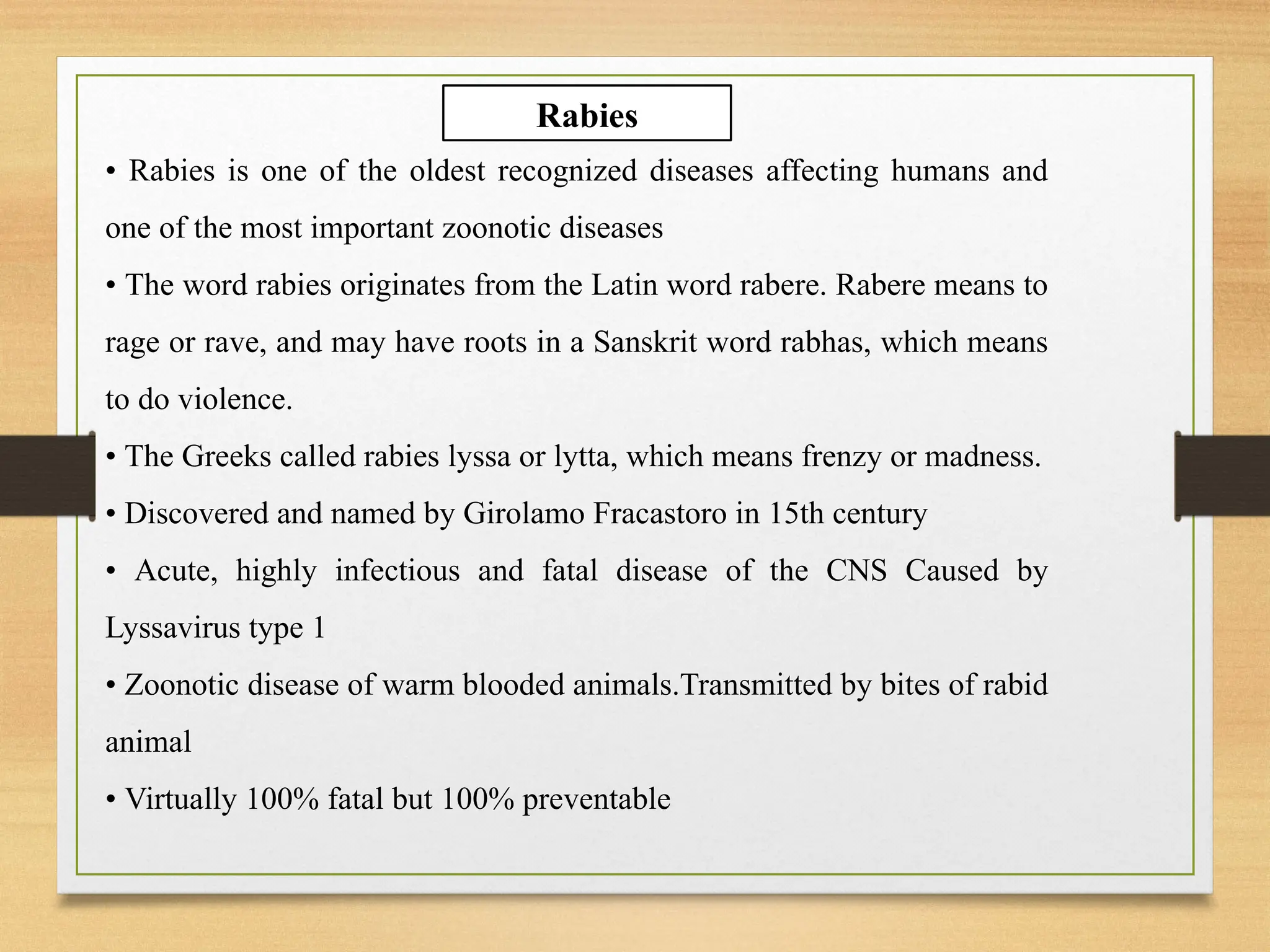 Rabies and its eradication in Bangladesh | PPTX