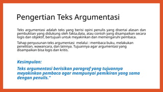 PPT. Teks Argumentasi bahasa indonesia kelas x.pptx