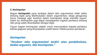 PPT. Teks Argumentasi bahasa indonesia kelas x.pptx