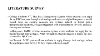COLLEGE STUDENTS RTC BUS PASS MANAGEMENT SYSTEM.PPTX