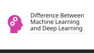HTML, CSS, machine learning, deep learning | PPT