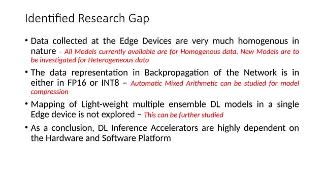 Novel Optimized Models For Deep Learning Ppt