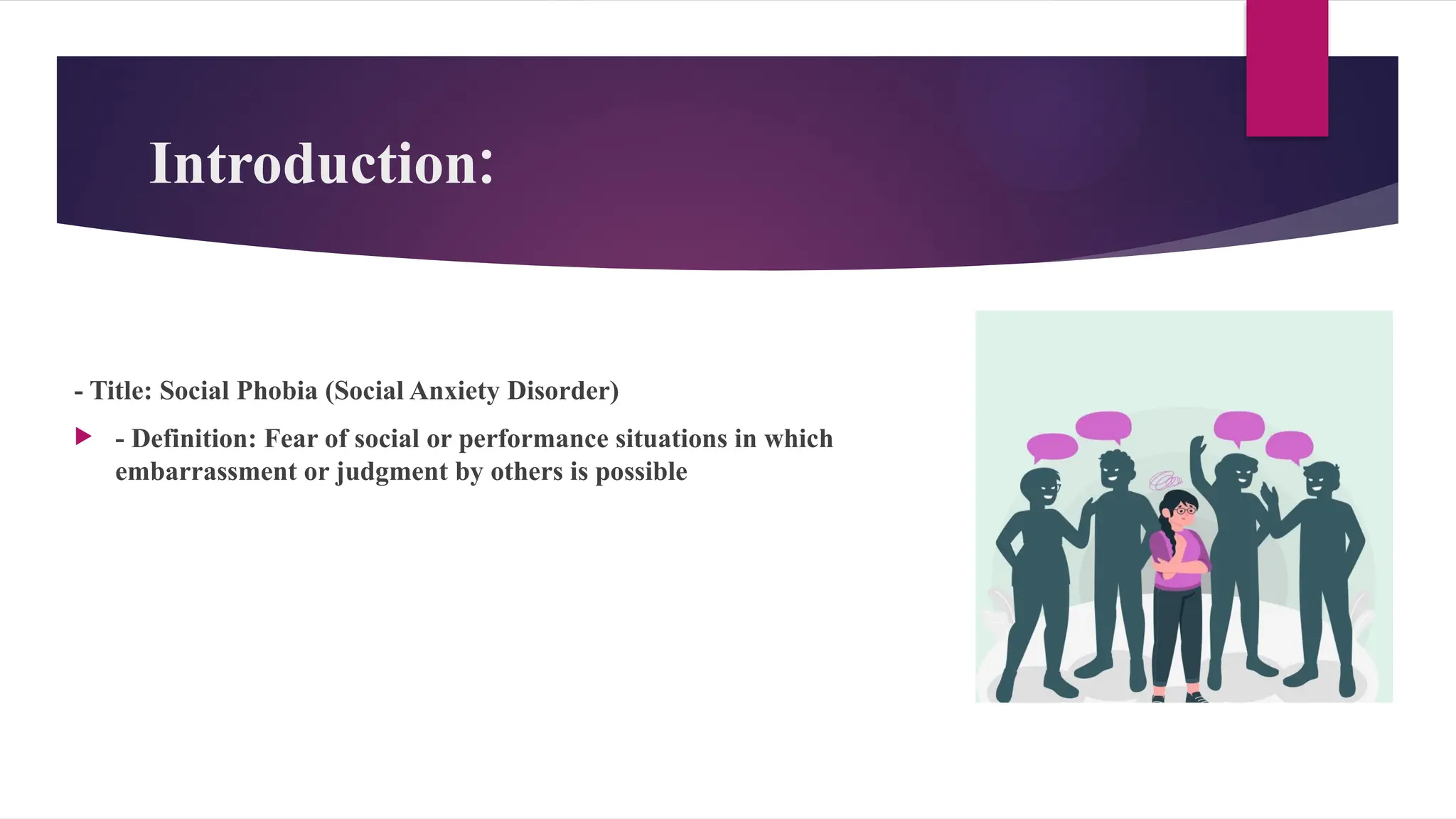 Social phobia Presentation causes effect | PPT