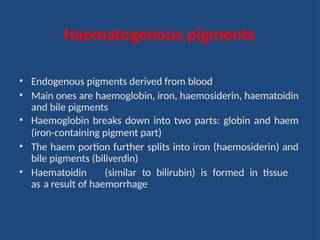 pigment and its stain in histopathology.pptx