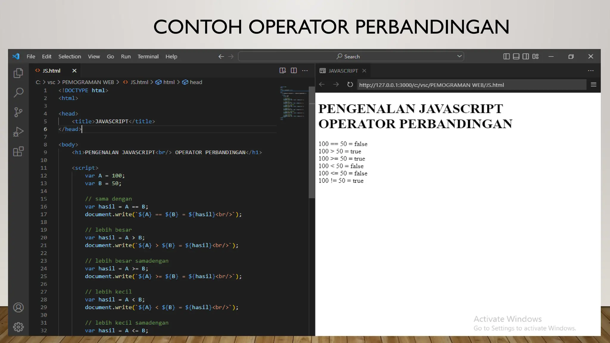 contoh ppt presentasi sederhana untuk tugas kuliah | PPTX