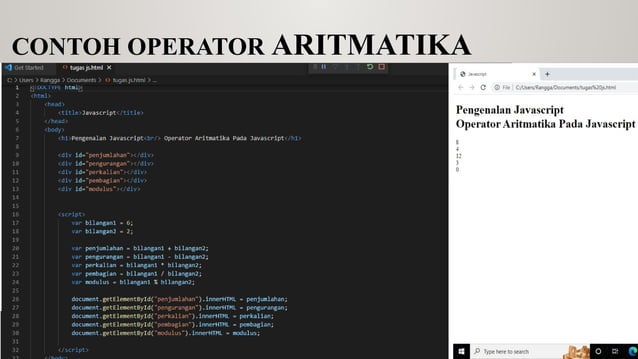 contoh ppt presentasi sederhana untuk tugas kuliah | PPTX