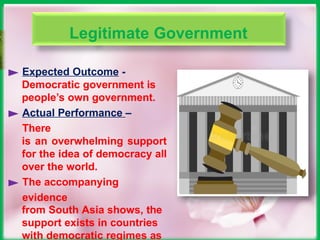 Ppt.7. Civics grade 10 Outcomes of Democracy. | PPTX