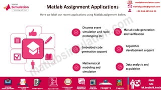 MATLAB Assignment Maker Research Ideas | PPTX | Technology & Computing