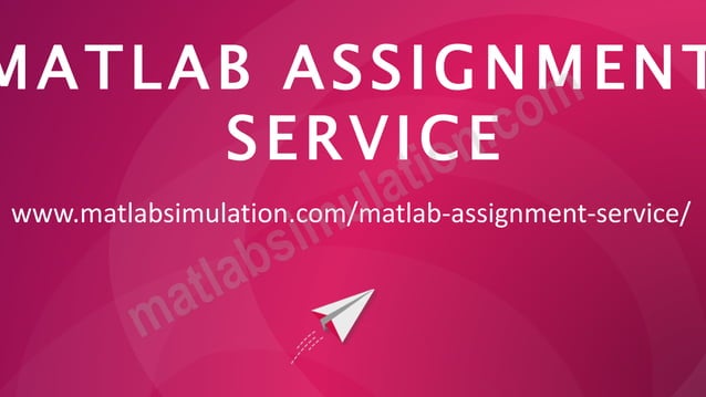 MATLAB Assignment Service Research Help | PPTX | Databases | Computer Software and Applications